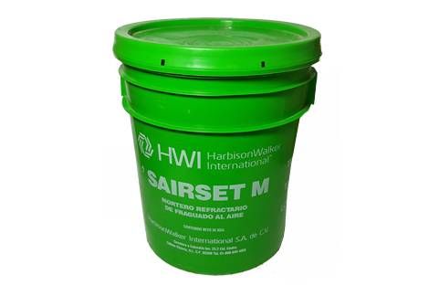 Mortero Refractario SAIRSET M - Cementos y Ladrillos Refractarios en Mérida